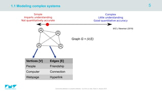 Community detection in complex network | PDF | Social Networking | Internet