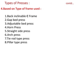 press tool, jigs & fixtures, gear and thread manufacturing ...