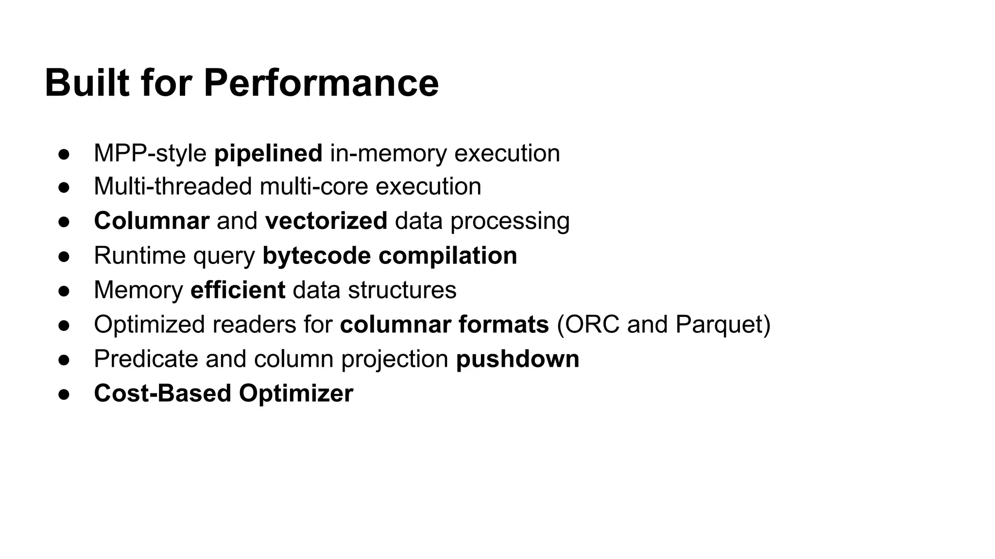 Presto: Query Anything - Data Engineer’s perspective | PDF