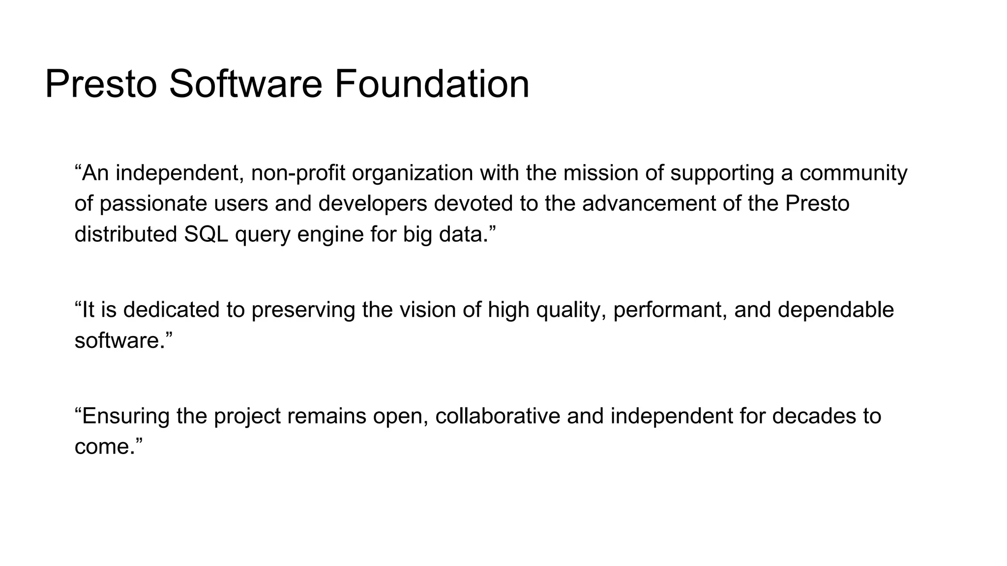 Presto: Query Anything - Data Engineer’s perspective | PDF