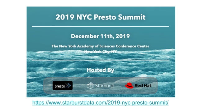 Presto: Query Anything - Data Engineer’s perspective | PDF