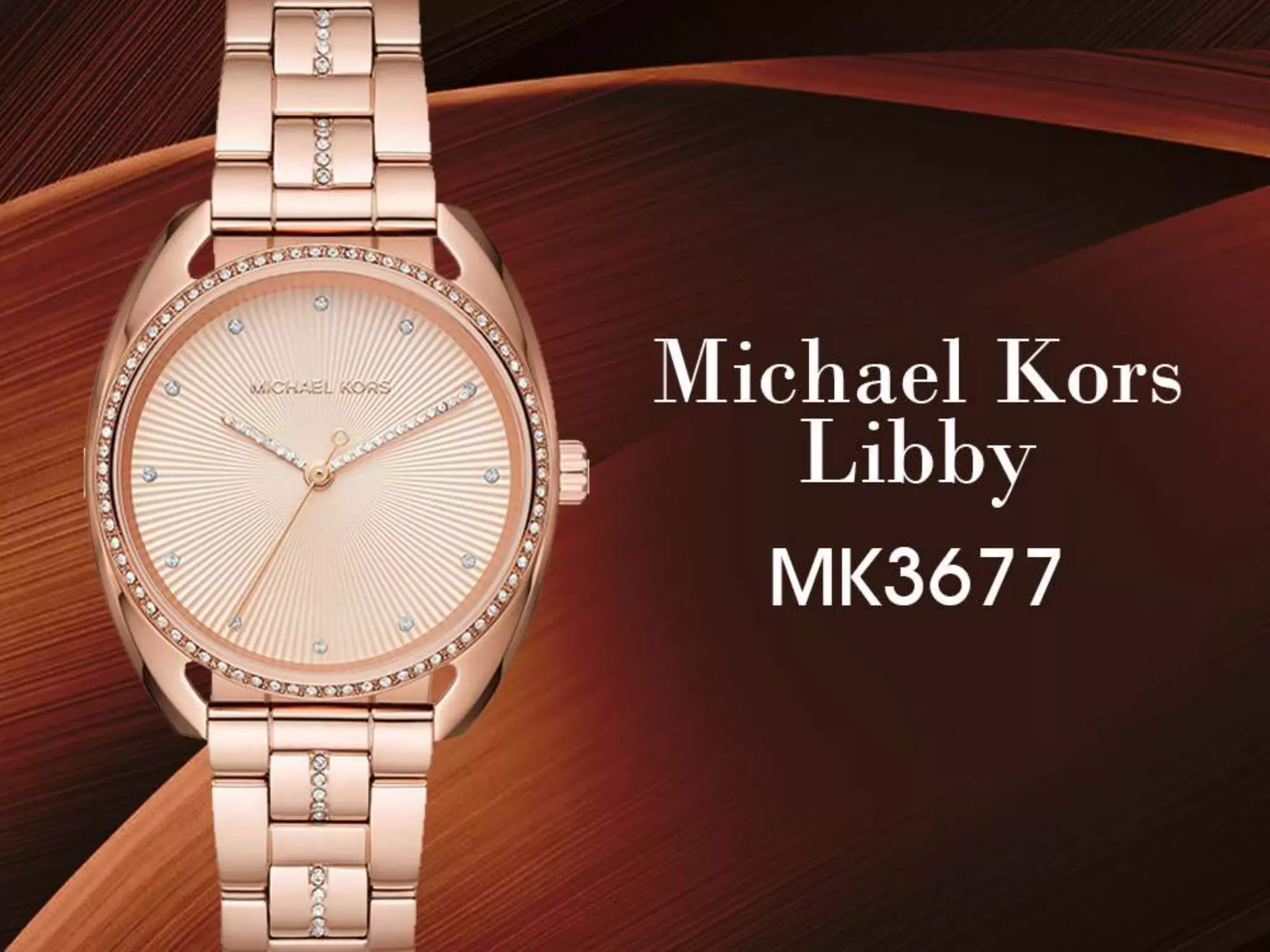 5 pretty mk watches for women | PPTX