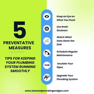 5 preventative Measures-Tips For Keeping Your Plumbing System Running ...