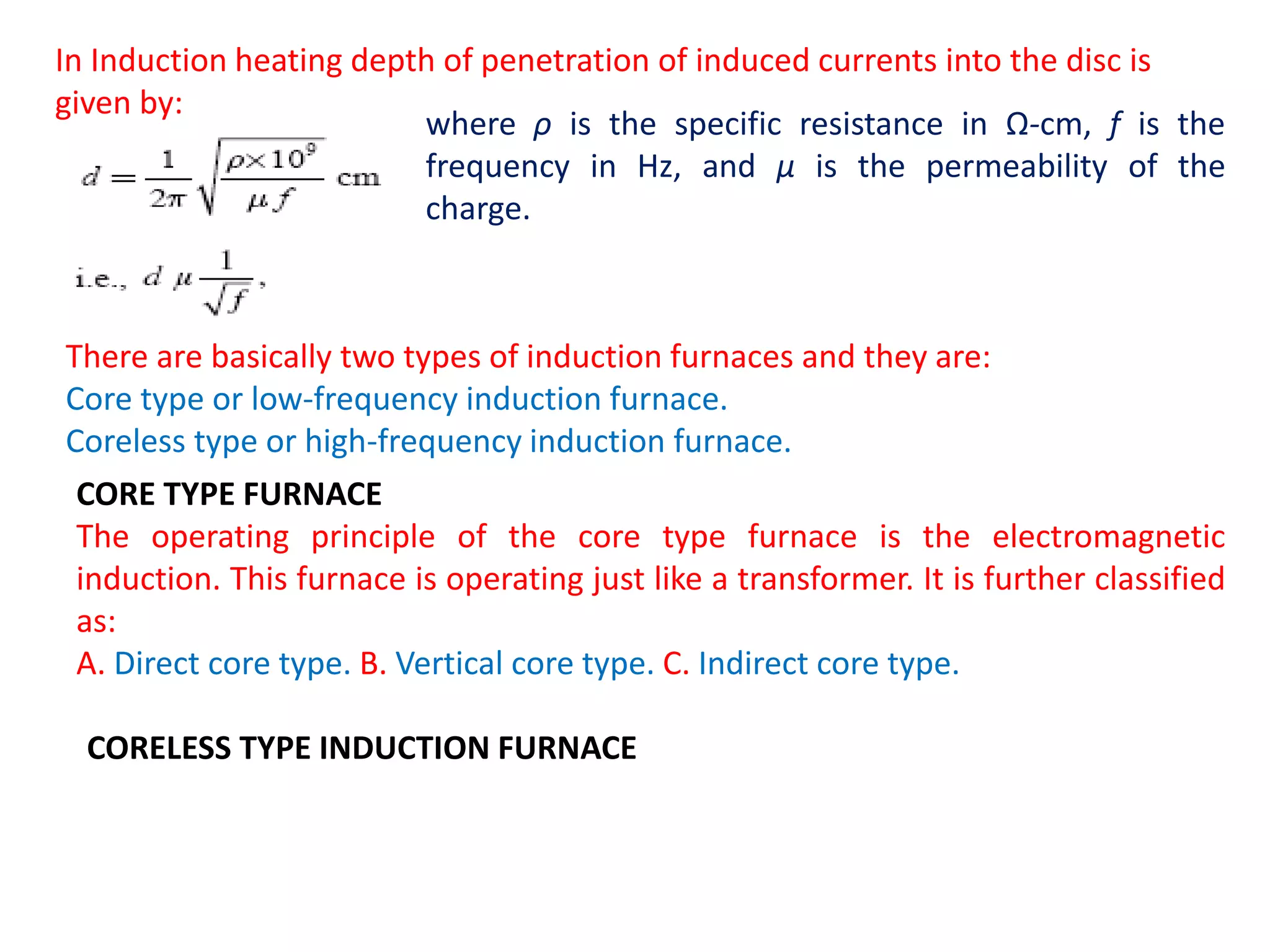 5 principle of induction heating | PPTX