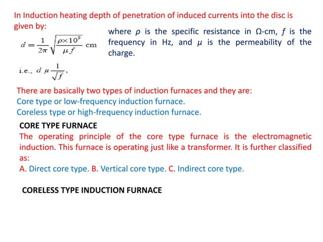 5 principle of induction heating | PPTX | Physics | Science