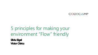 5 principles for making your environment "Flow" friendly | PPT
