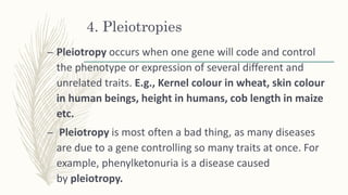 5 principles of inheritance and variation | PPTX