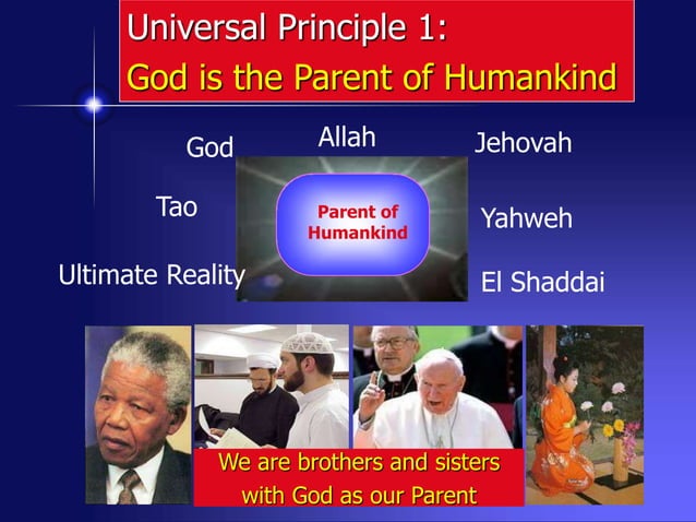 5 principles of peace | PPT