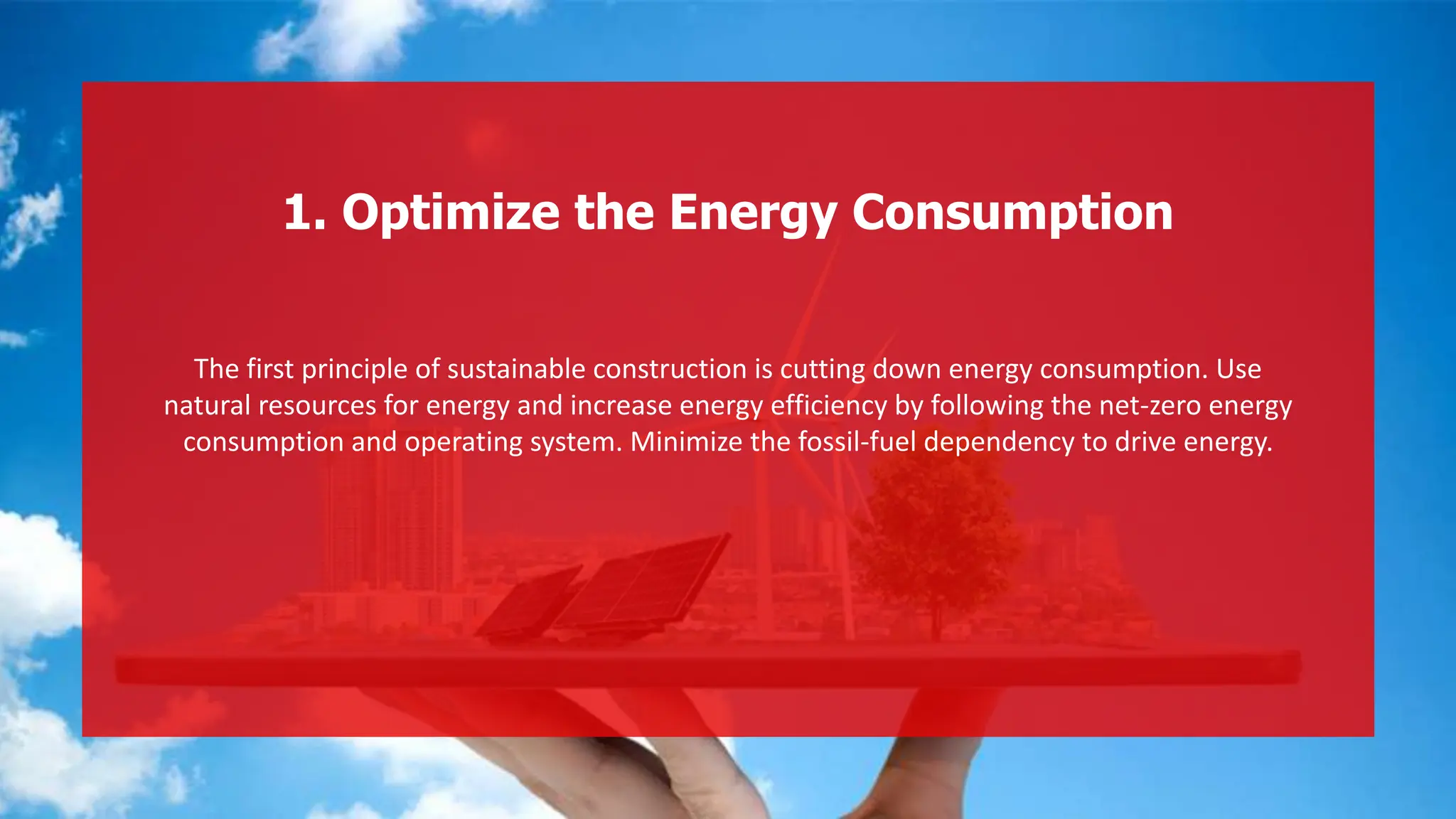 5 Principles of Sustainable Design Construction - Budlong | PPTX