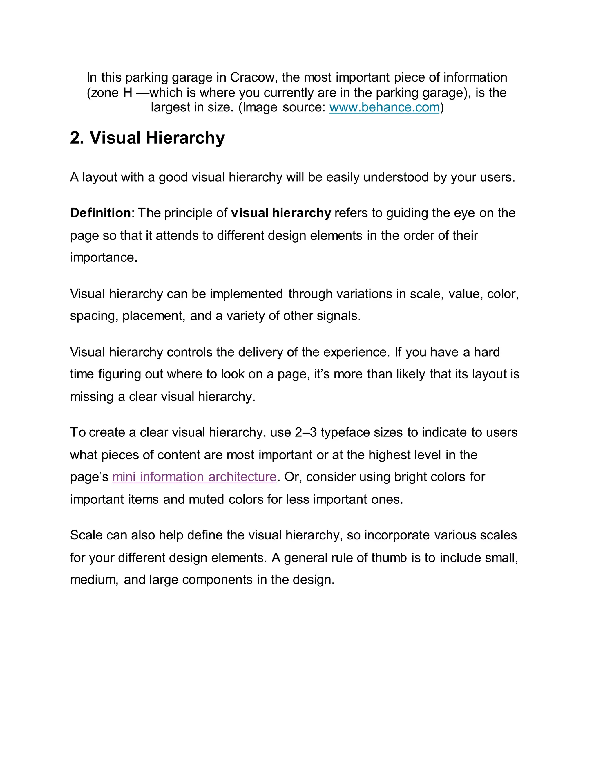 5 principles of visual design in ux | DOCX