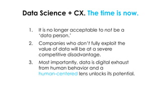 Human-centered data: using data science and human-centered design to ...