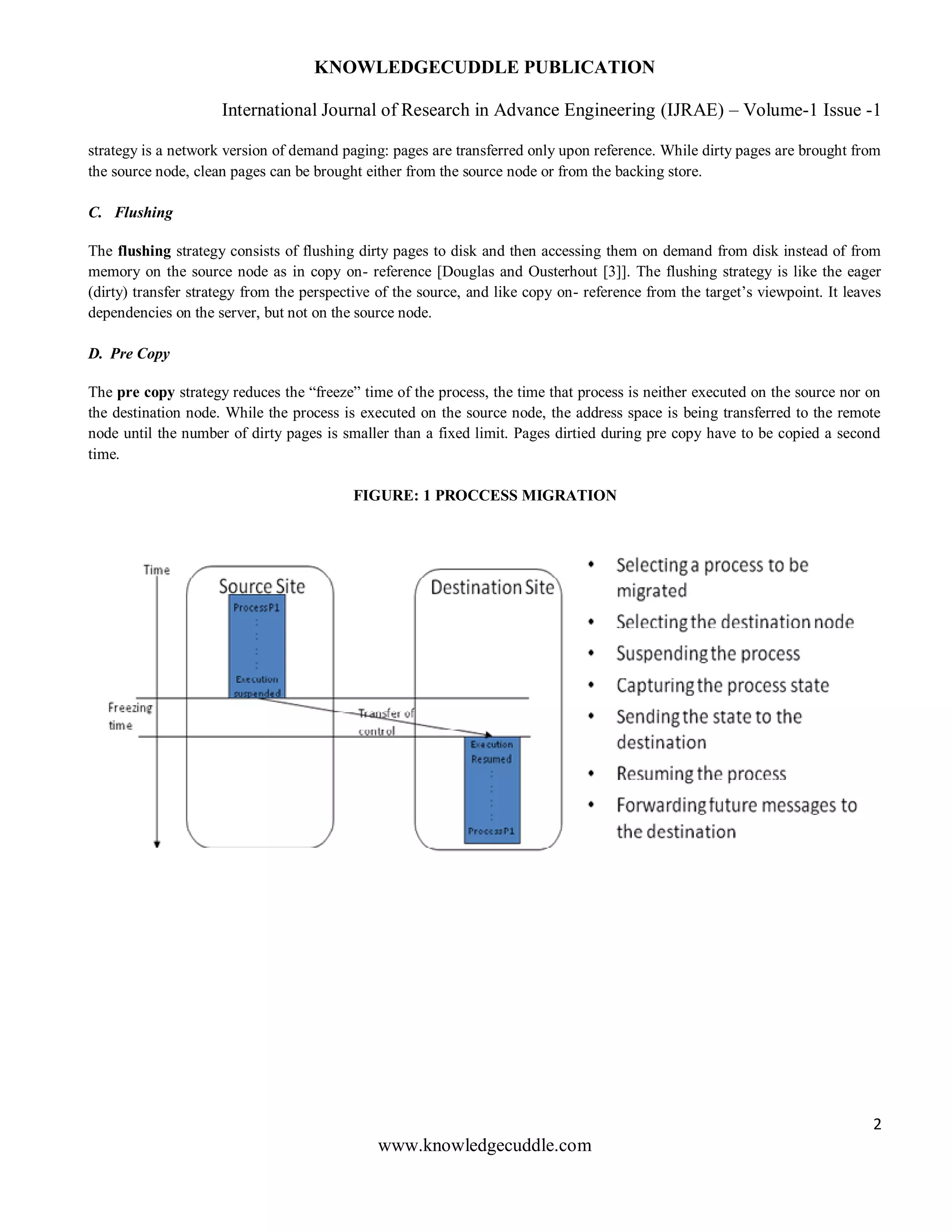 Process migration and load balancing | PDF