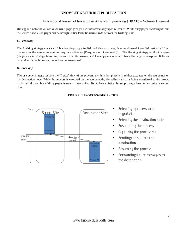 Process migration and load balancing | PDF