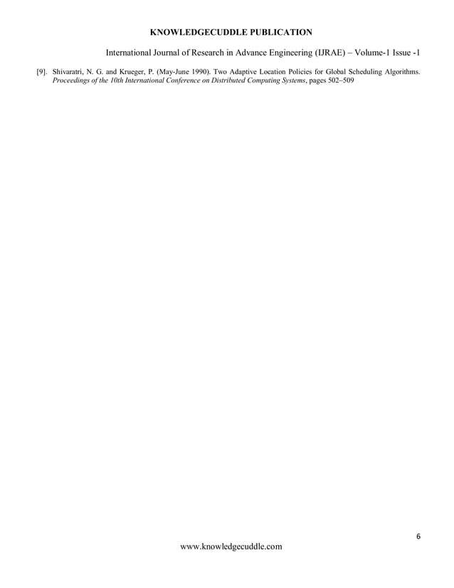 Process migration and load balancing | PDF