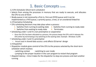 5 Process Scheduling | PPT