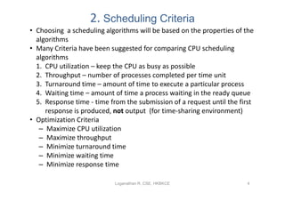 5 Process Scheduling | PPT