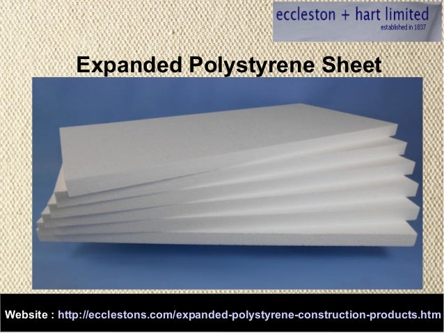 5 products of expanded polystyrene