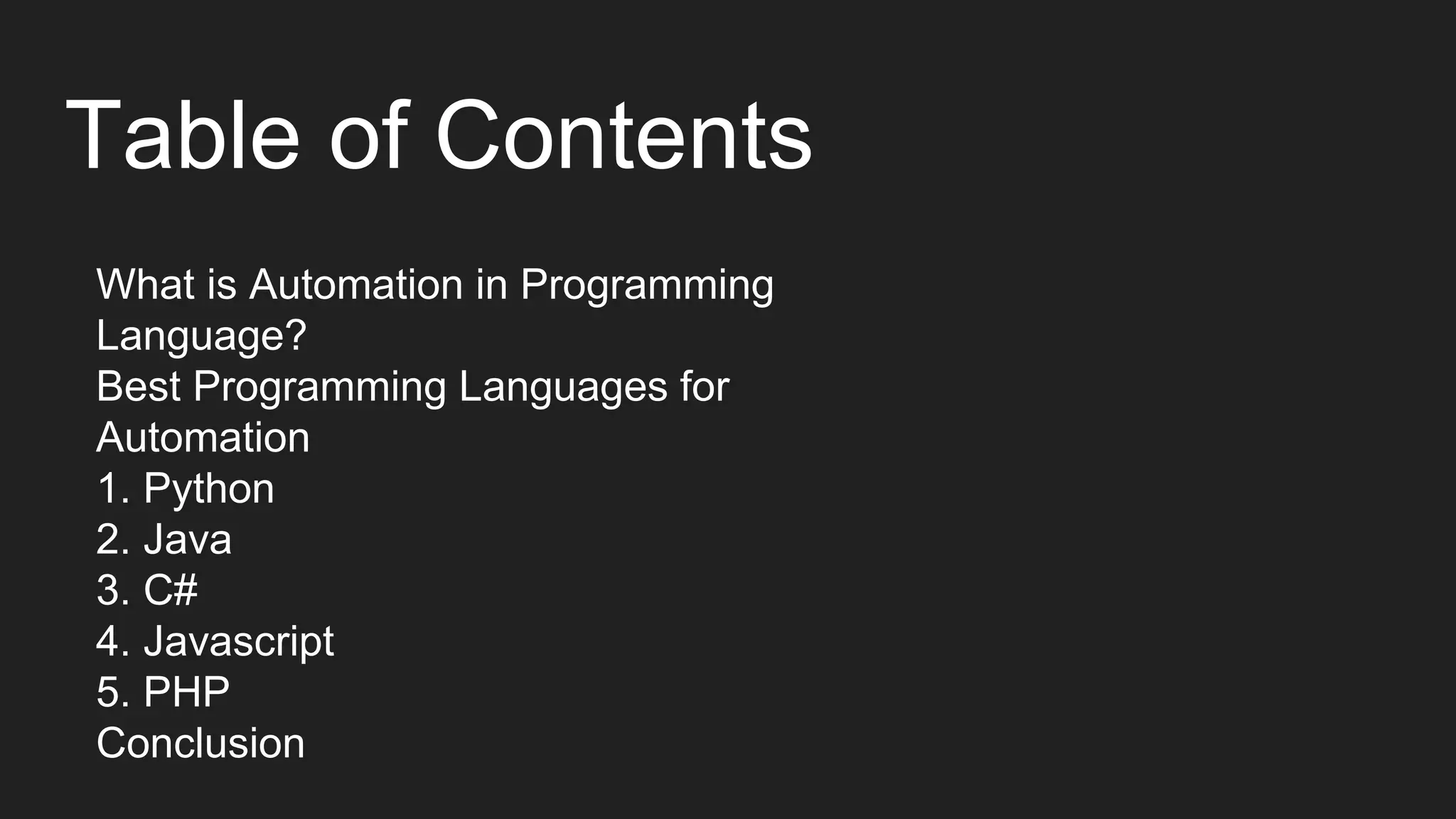 5 Programming Languages for Automation In 2022.pptx