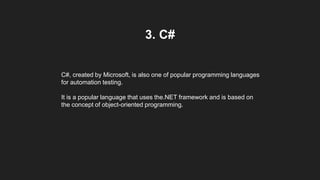 5 Programming Languages for Automation In 2022.pptx