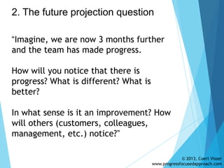 5 progress focused questions for teams | PPT