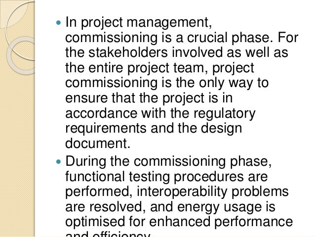 5 project commissioning best practices for you to consider | PPTX