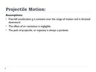 (5) projectile motion | PPT