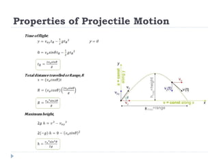 (5) projectile motion | PPT