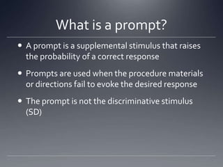 Prompting | PPT | Free download