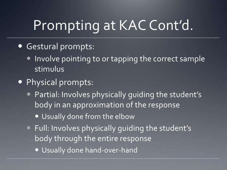 Prompting Presentation with Questions