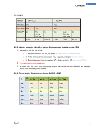O Pronome Persoal en Galego | PDF