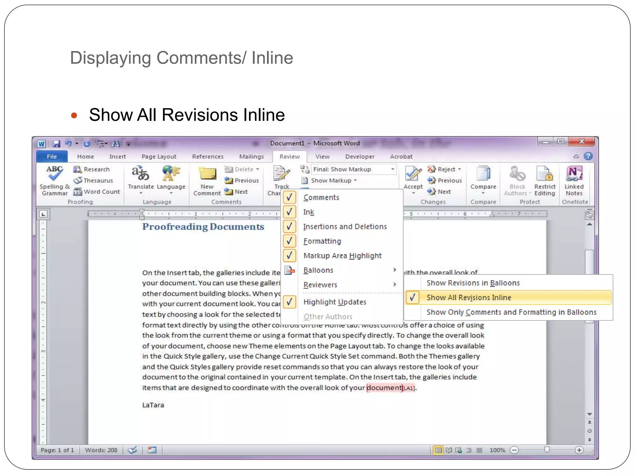 5 proofreading documents | PPTX | Computing | Technology & Computing