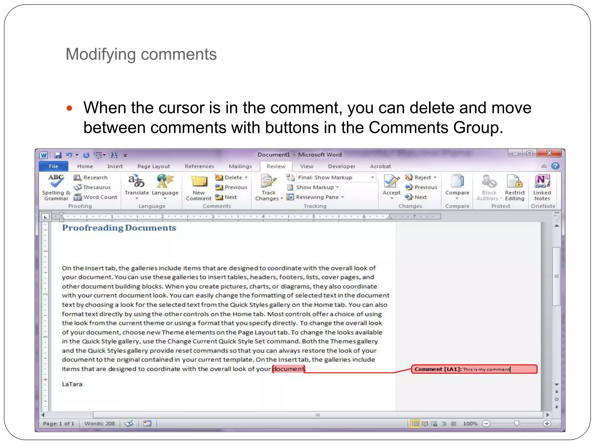 5 proofreading documents | PPTX | Computing | Technology & Computing