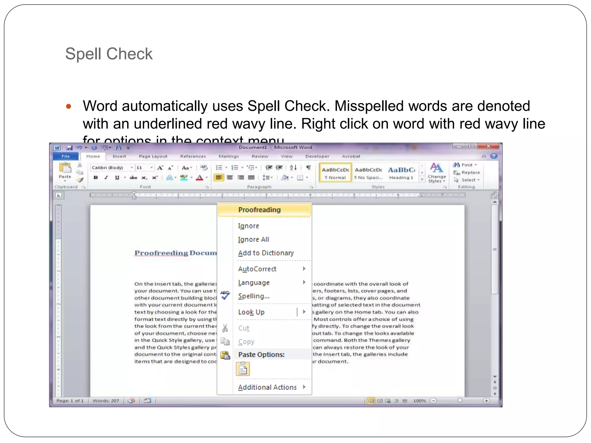 5 proofreading documents | PPTX