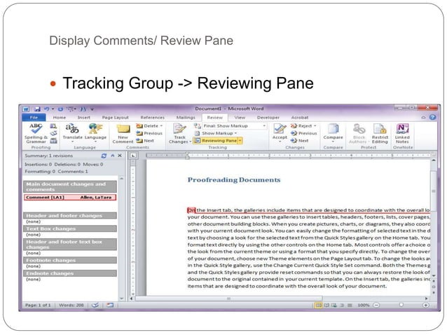 5 proofreading documents | PPT