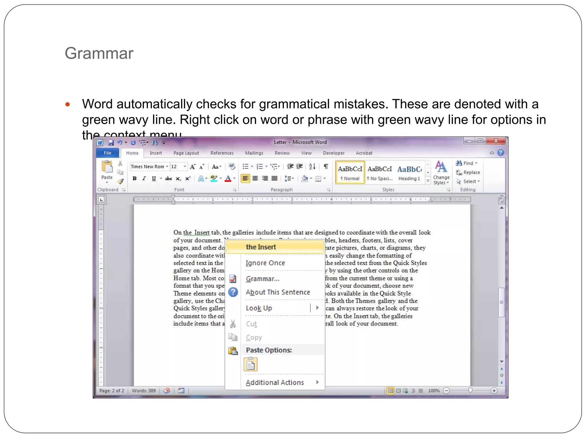 5 proofreading documents | PPT