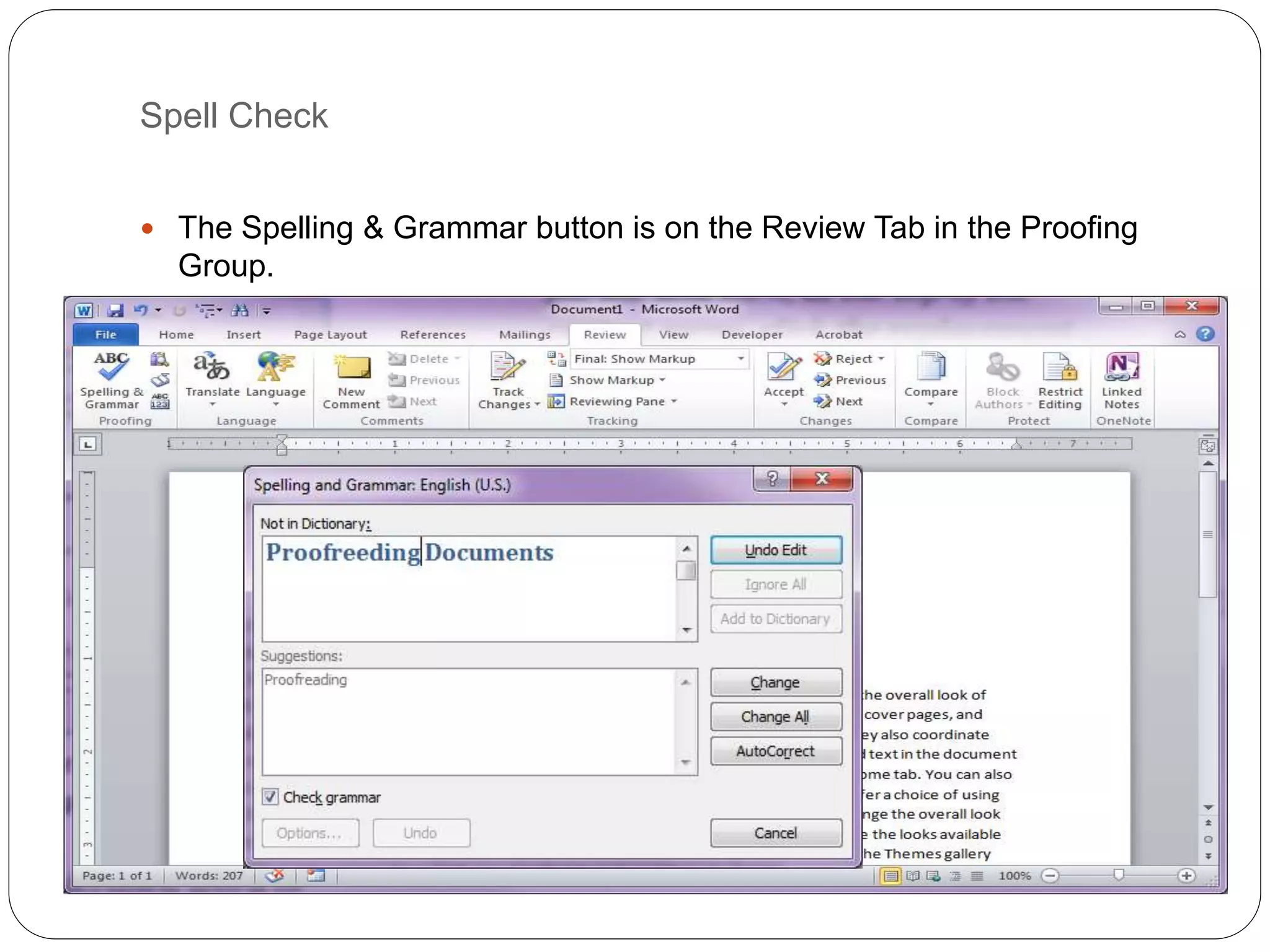 5 proofreading documents | PPT