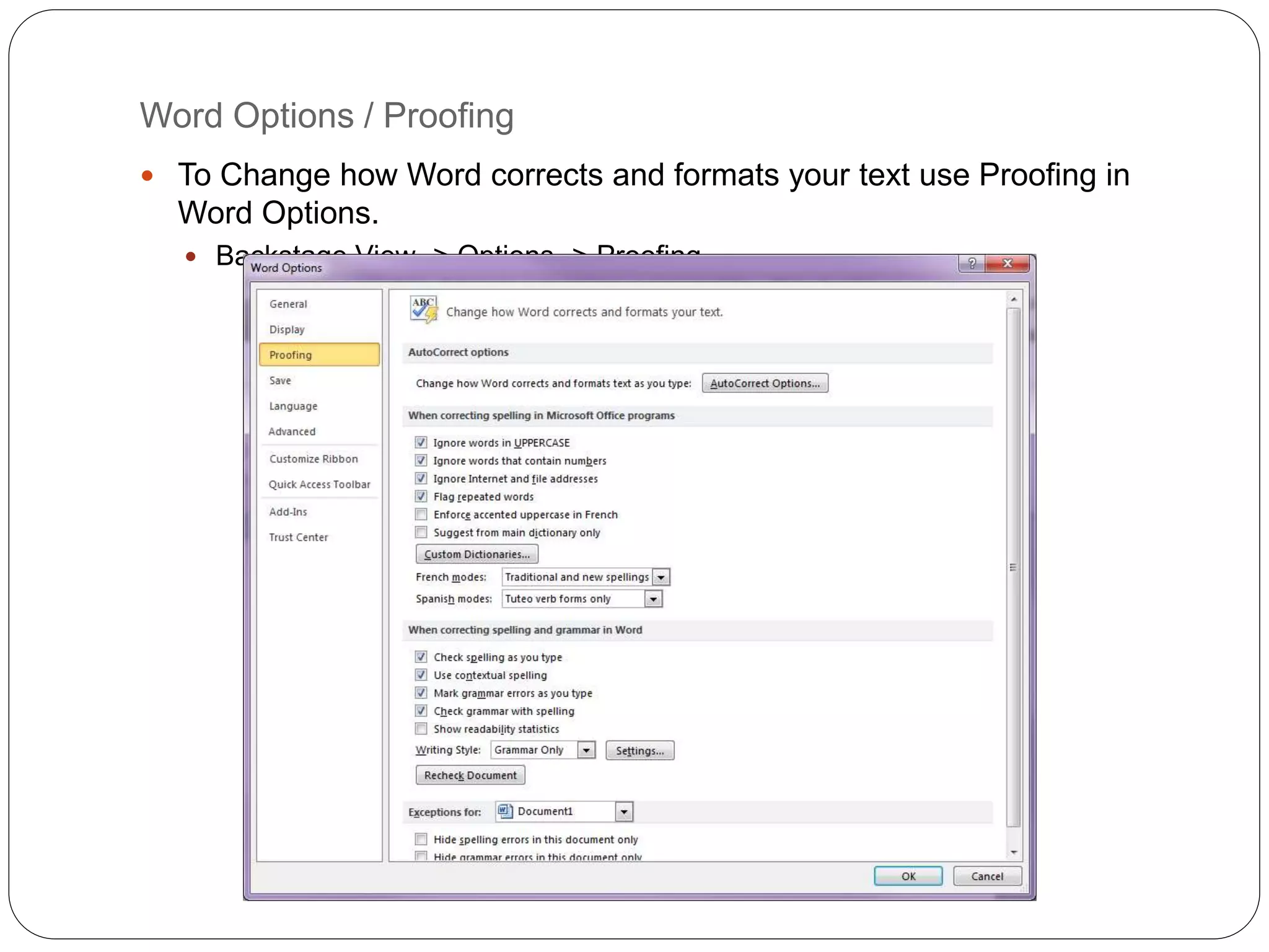 5 proofreading documents | PPT