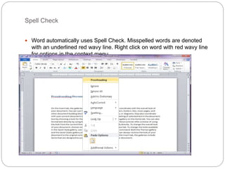 5 proofreading documents | PPTX