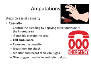 5 provide first aid shock,wounds and bleeding | PPTX