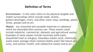 Religious denominations and Environmental Sanitation in Ede, Osun State ...