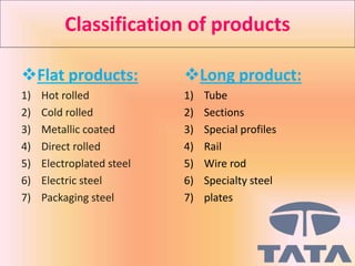5ps of production of tata steel | PPTX
