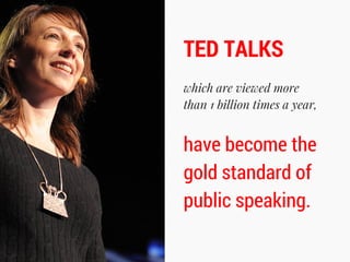 5 Public speaking tips from TED - Visualized summary | PDF