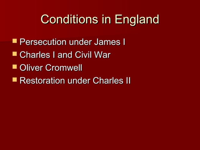 Puritans in American Religious History | PPT