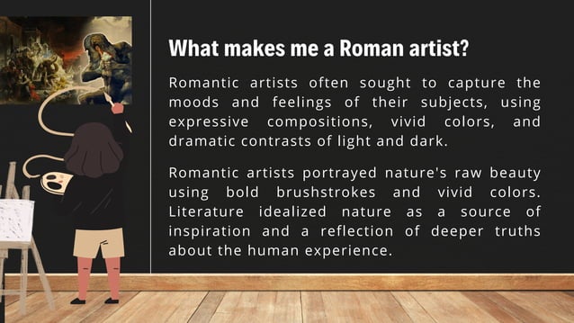 SLIDESHARE. ART OF THE ROMANTIC PERIOD/ROMANTICISM Art | PDF