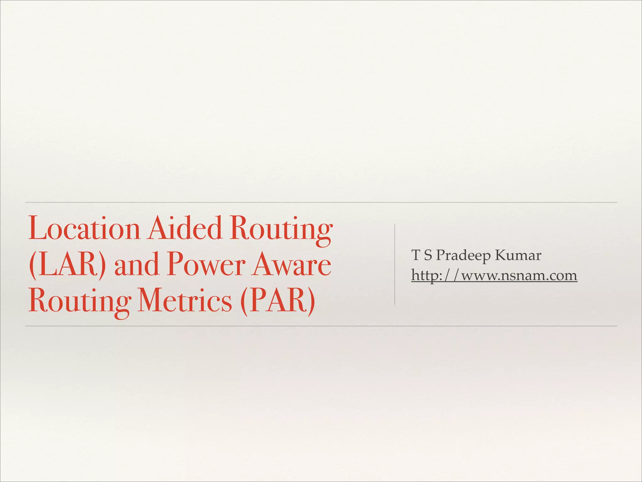 Power Aware Routing in Adhoc Networks | PDF