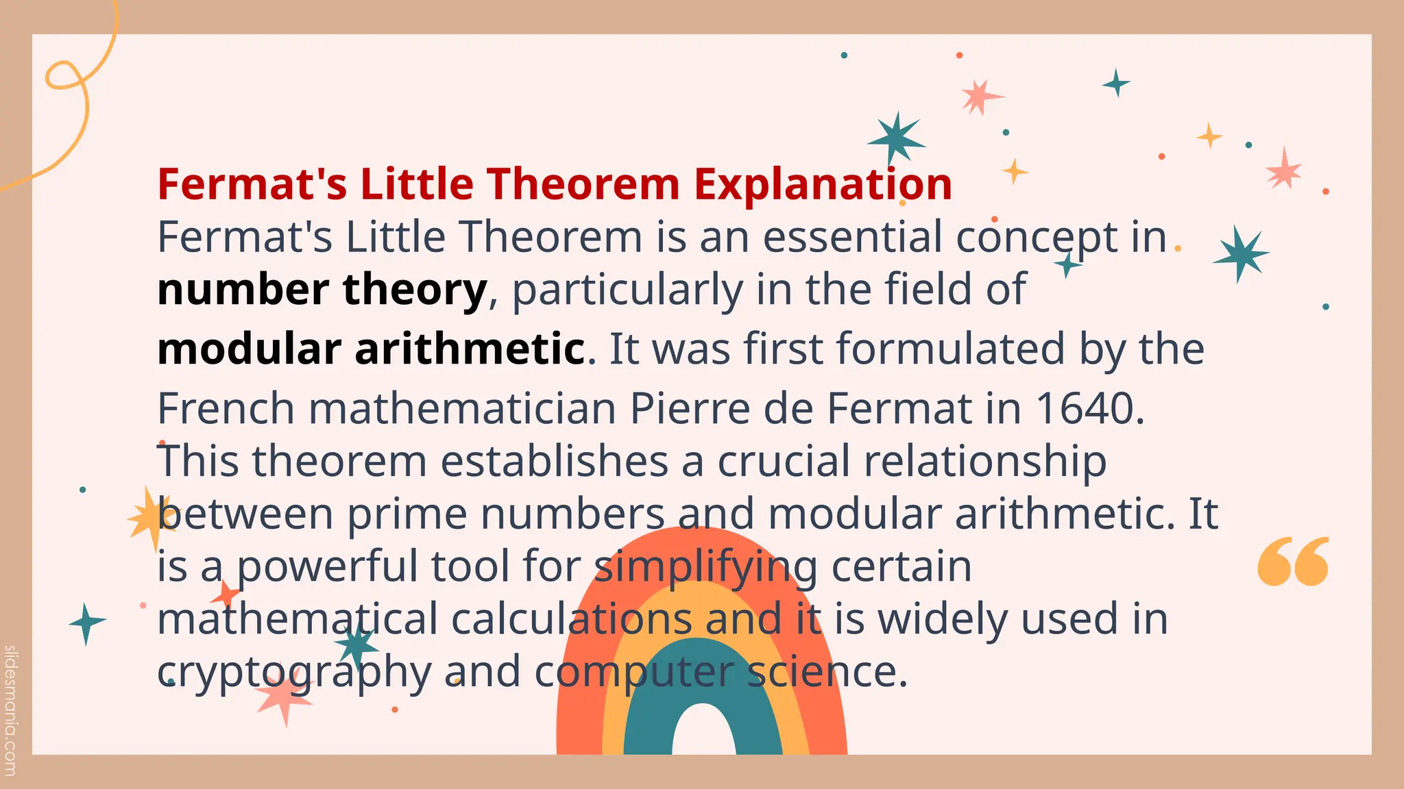 ppt-number-theory-fermats-theorem_(2).pptx | Science