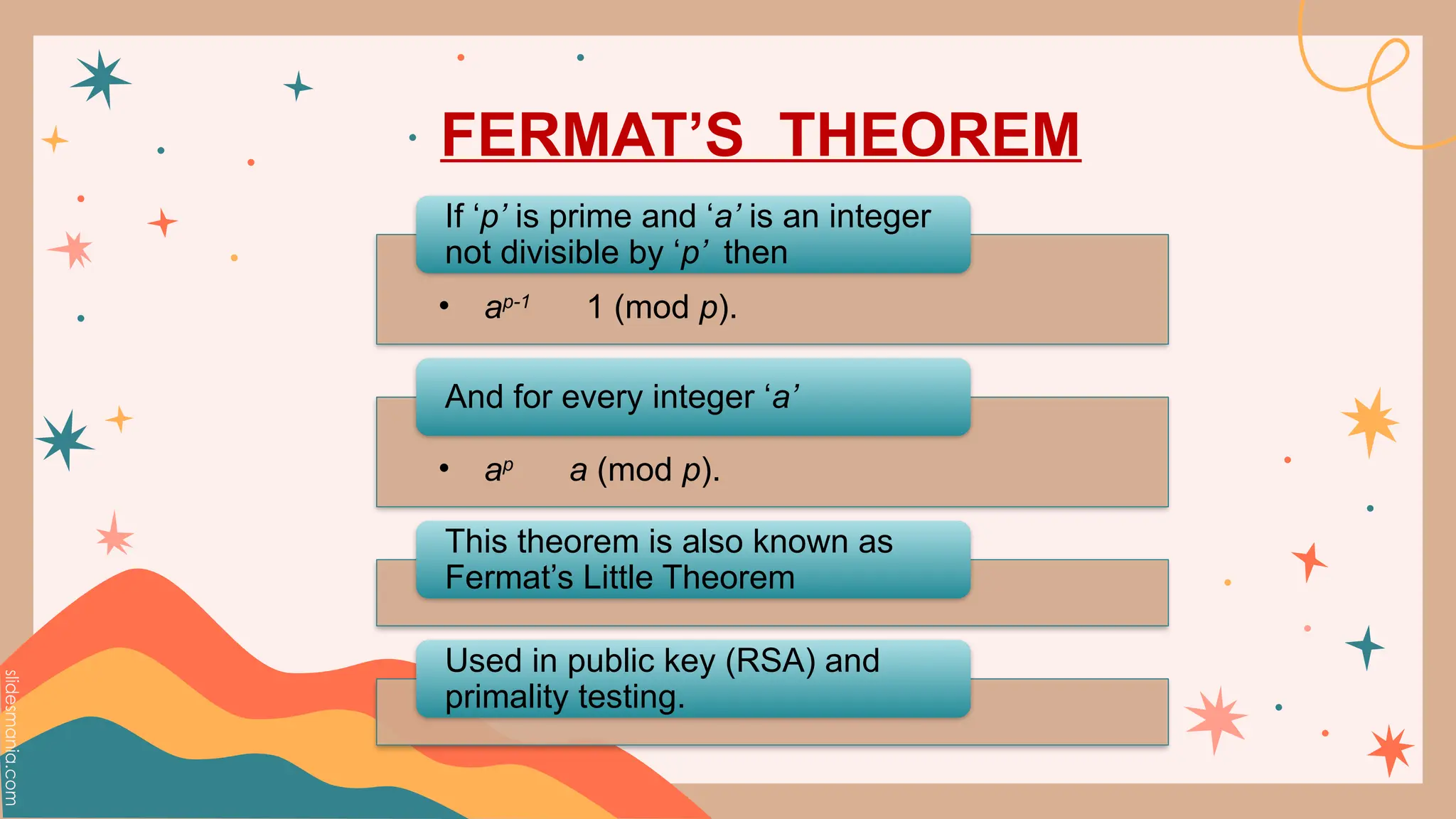 ppt-number-theory-fermats-theorem_(2).pptx | Science