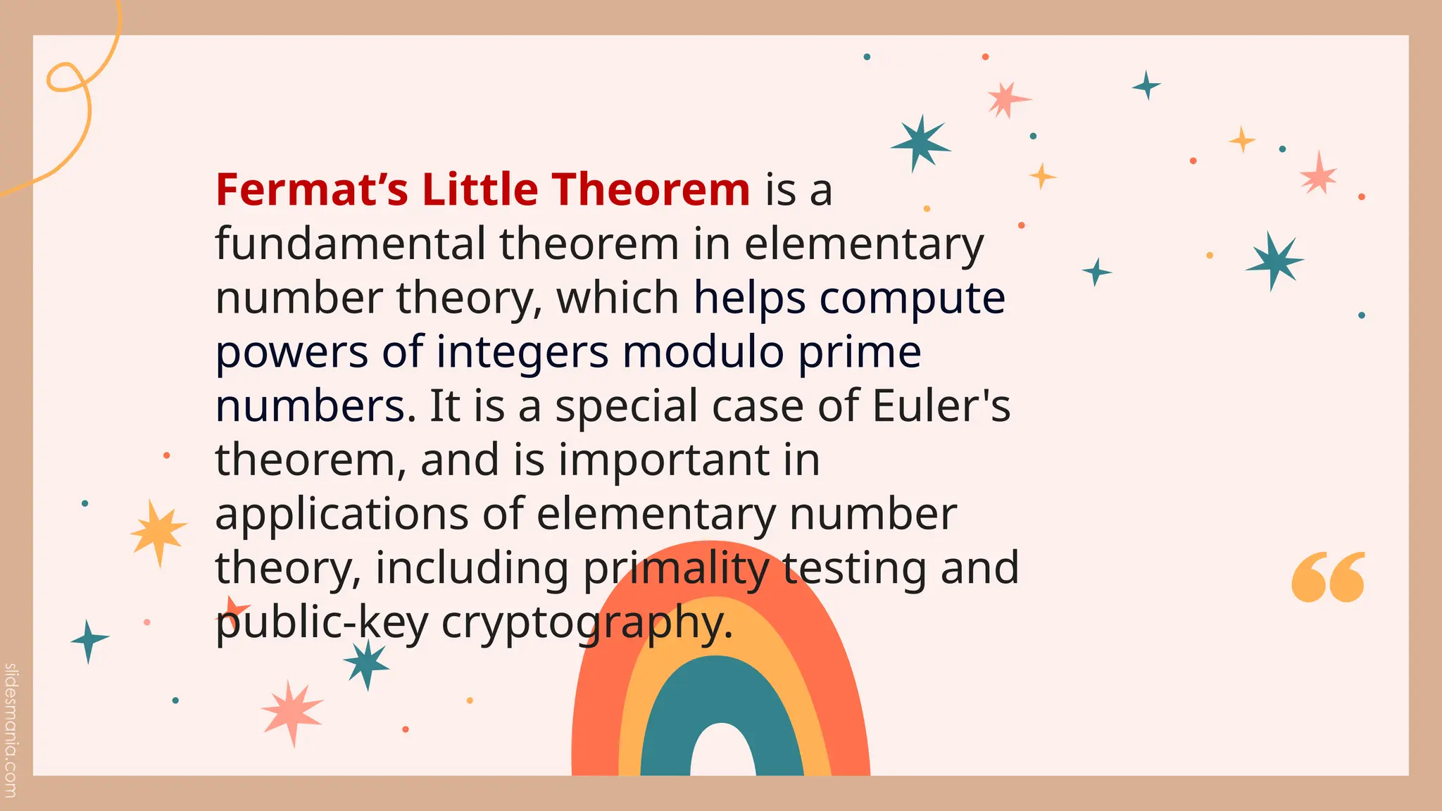 ppt-number-theory-fermats-theorem_(2).pptx | Science