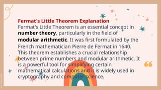 ppt-number-theory-fermats-theorem_(2).pptx | Science