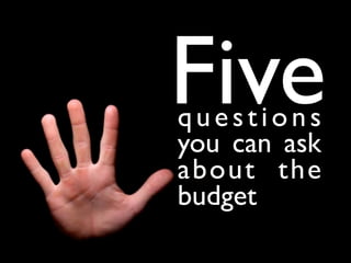 5 questions to ask about a budget | PDF
